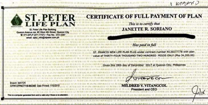 ST PETER PLAN, Announcements on Carousell