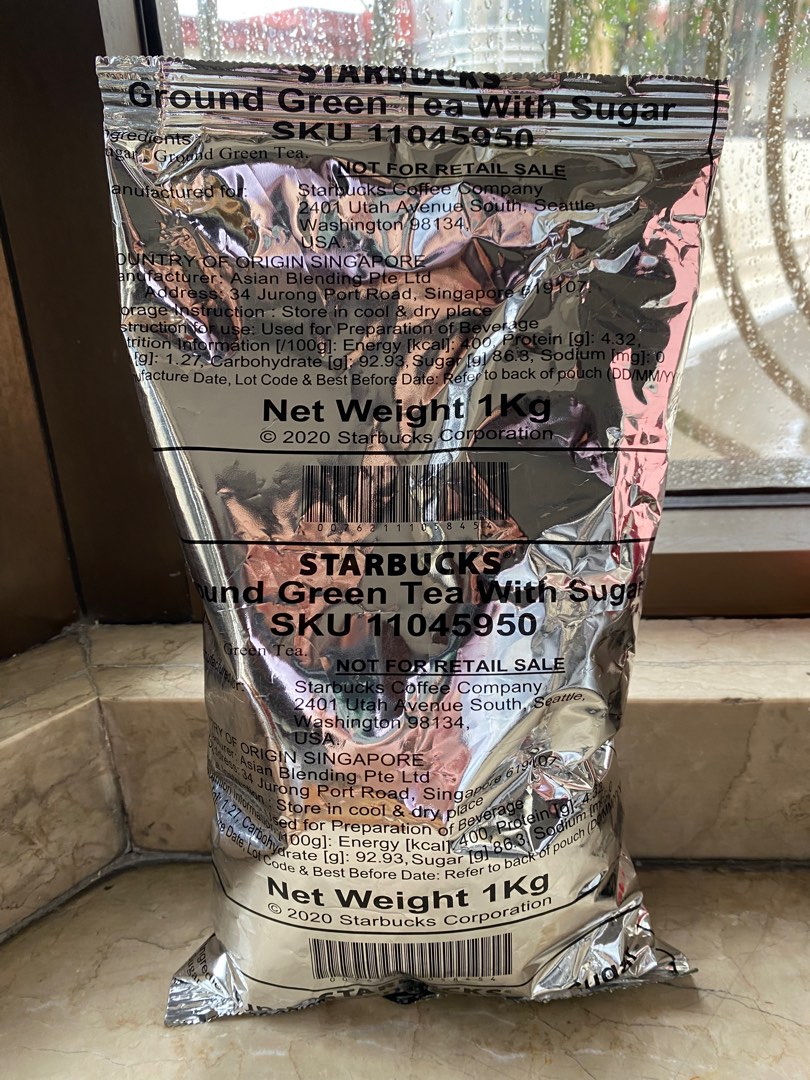 Starbucks Matcha Powder 1KG, Food & Drinks, Beverages on Carousell