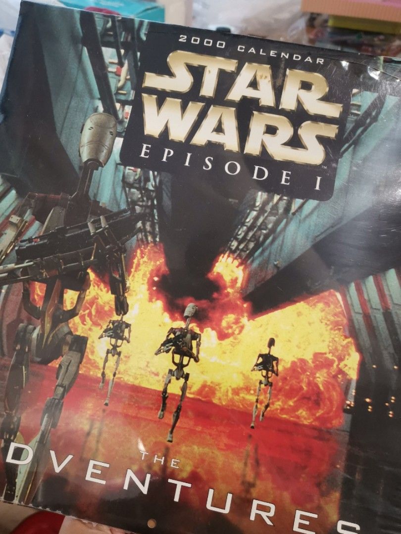 Starwars calendar, Hobbies & Toys, Memorabilia & Collectibles, Fan ...