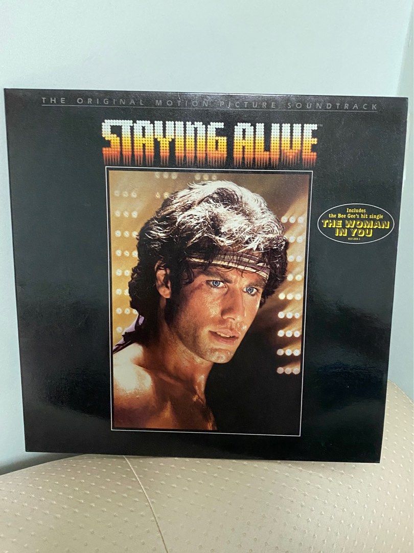 Staying Alive Original Motion Picture Soundtrack Vinyl Record, Hobbies ...