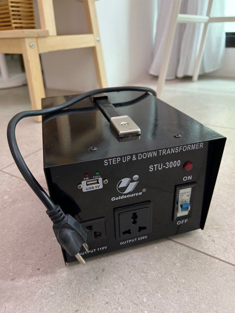 Step Up and Down Transformer - STU3000, TV & Home Appliances ...