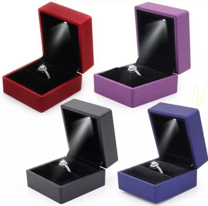 Super Elegant and beautiful LED Ring Case Box! Designed for Wedding ...