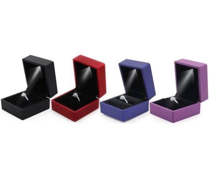 Super Elegant and beautiful LED Ring Case Box! Designed for Wedding ...