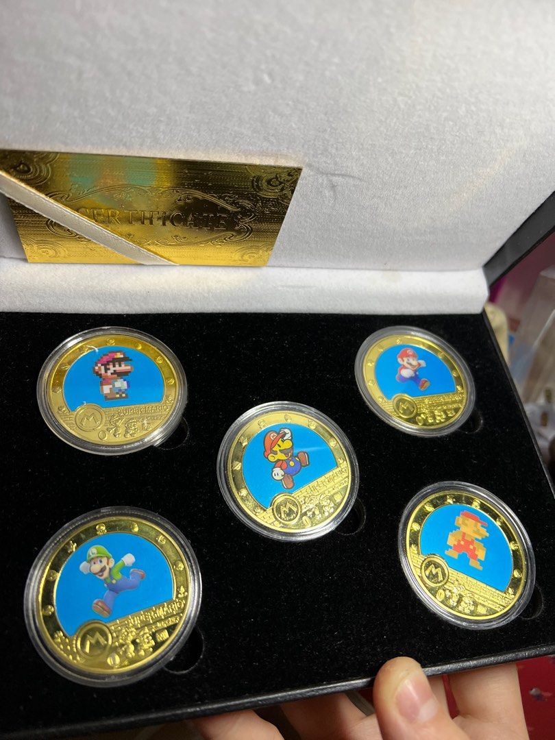 Super Mario Coin, Hobbies & Toys, Memorabilia & Collectibles, Currency ...