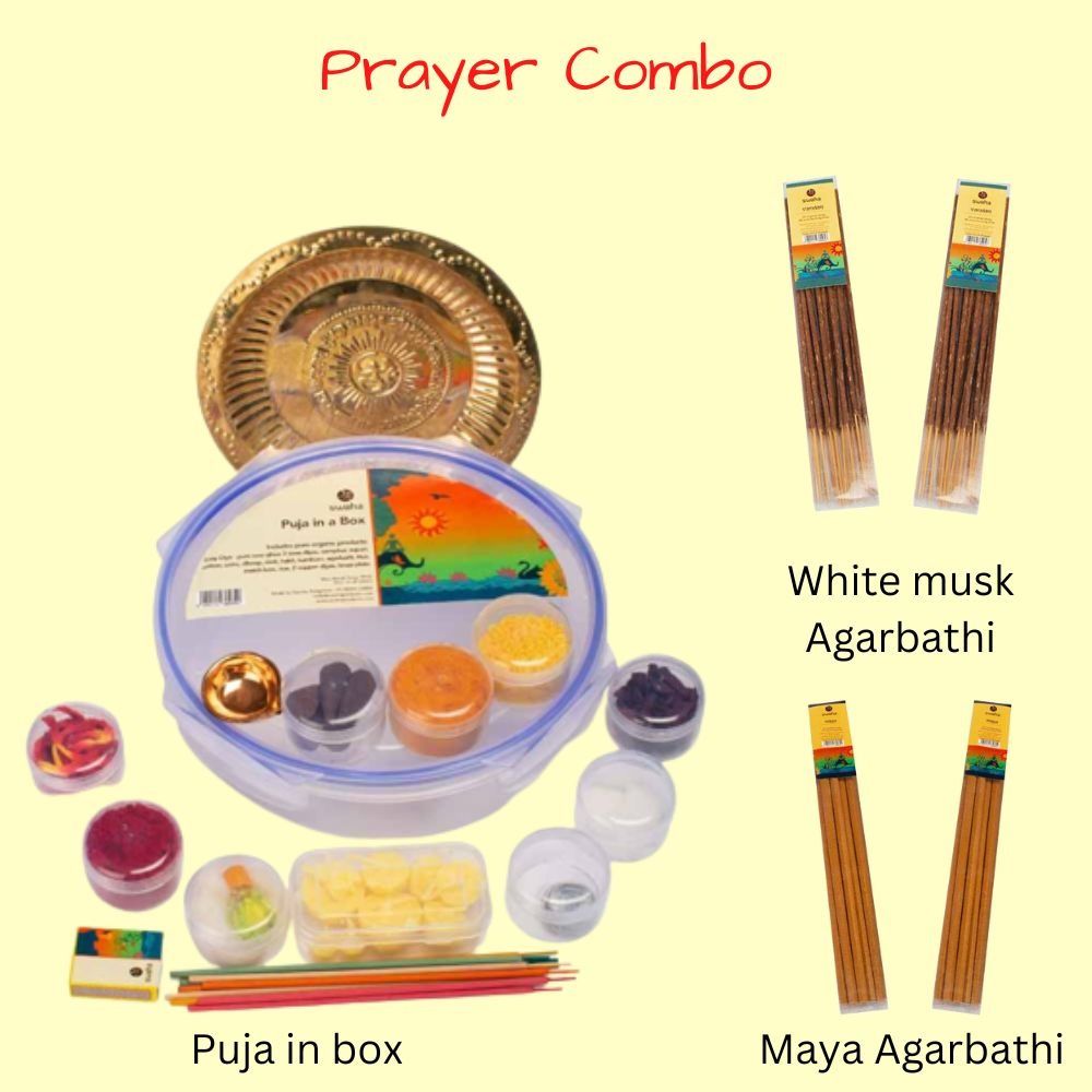 Swaha Prayer Combo | Puja box + 2 Incense Sticks | Free Delivery ...