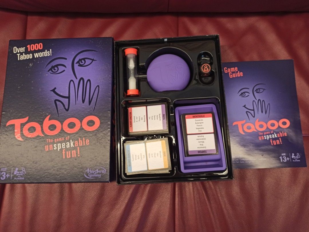 Taboo, Hobbies & Toys, Toys & Games on Carousell