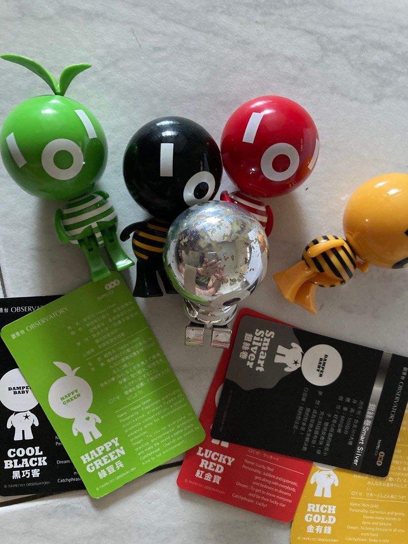 Taiwan 101 tower observatory lucky display, Hobbies & Toys, Toys ...