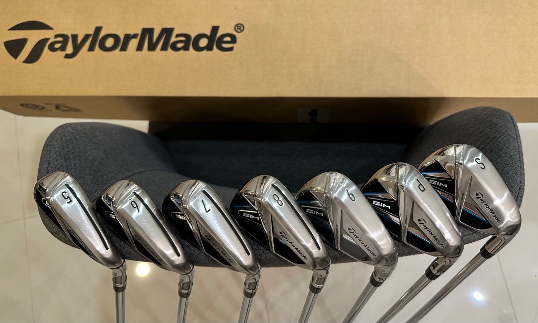 Taylormade Sim Max Iron Set #5-W, Sports Equipment, Sports & Games ...