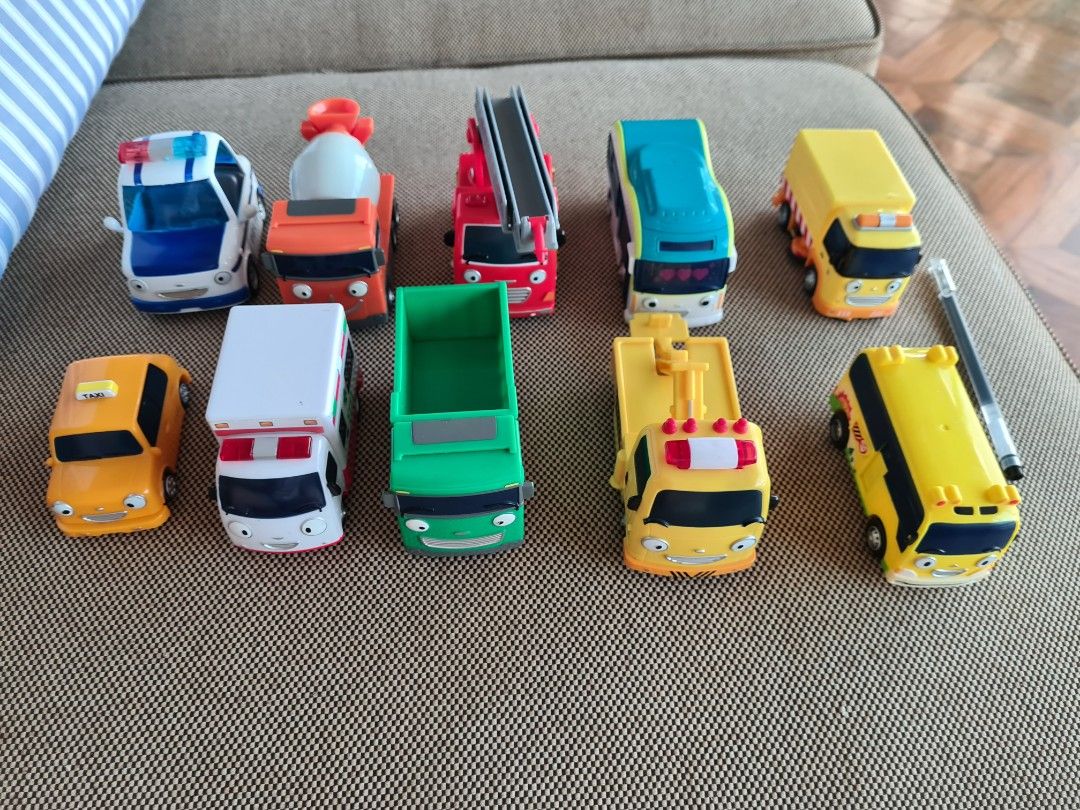 Tayo Bus characters cars, Hobbies & Toys, Toys & Games on Carousell