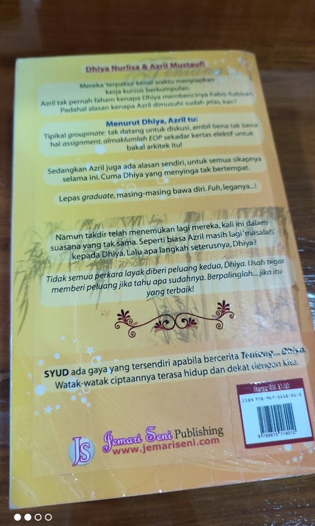 TENTANG DHIYA -SYUD, Hobbies & Toys, Books & Magazines, Storybooks on ...