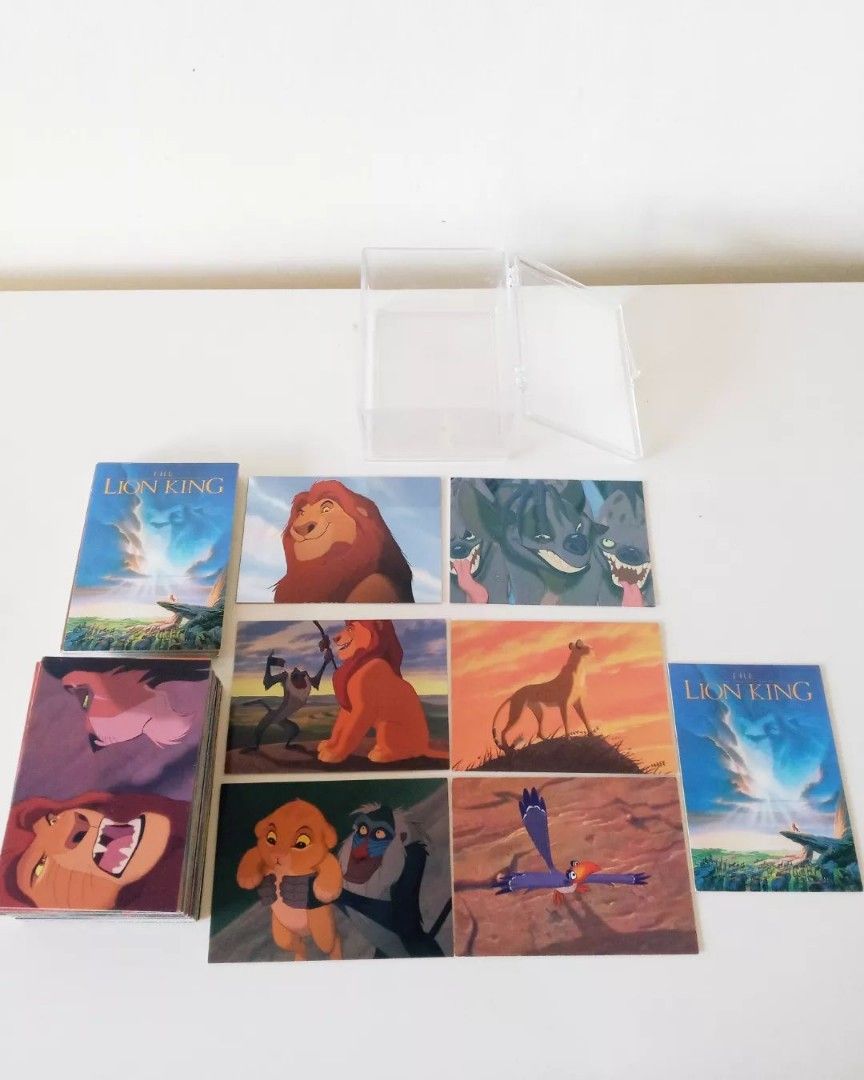 The Lion King Trading Cards, set collection, vintage, Toys ...