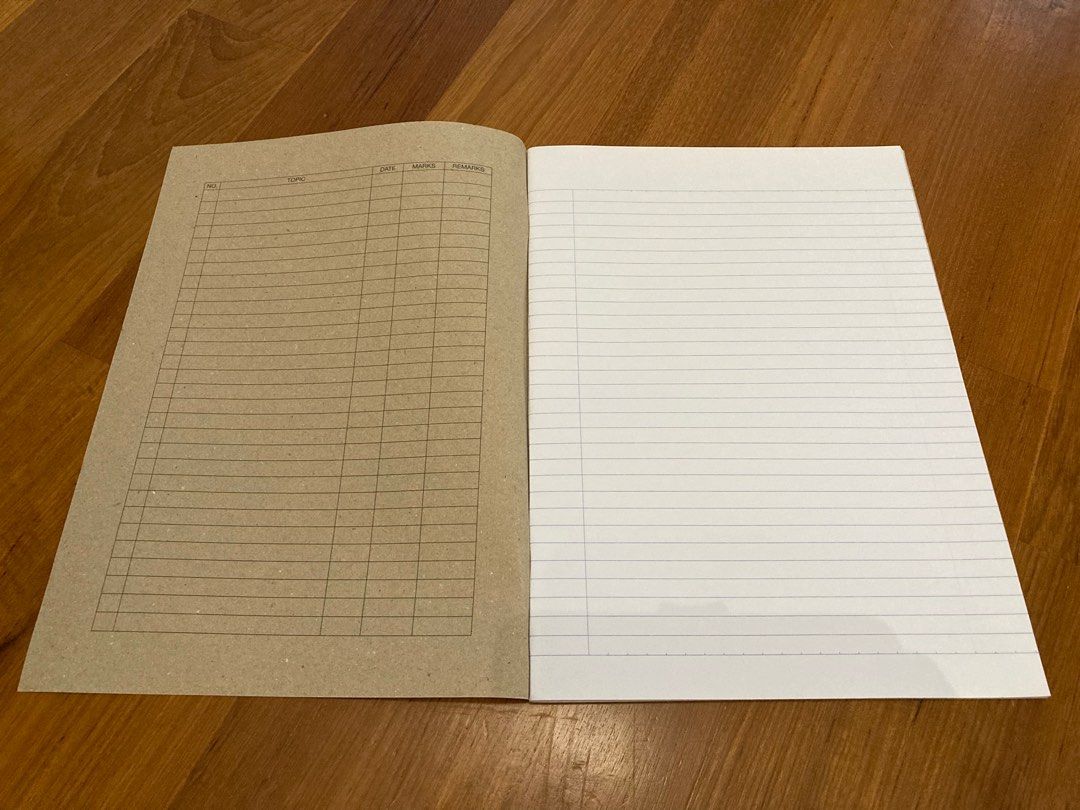 TKSS A4 Single line Exercise Book, Hobbies & Toys, Stationery & Craft ...