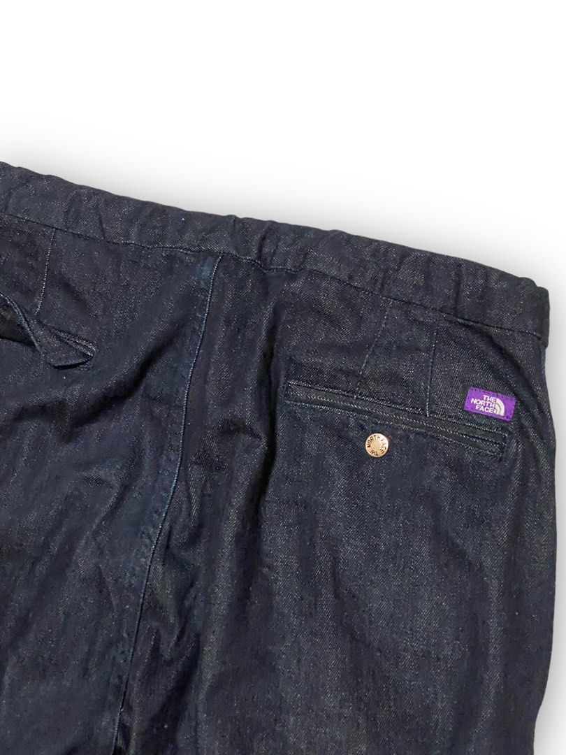 TNF PURPLE LABEL NANAMICA WIDE LEG BAGGY TROUSER garterized waistline ...