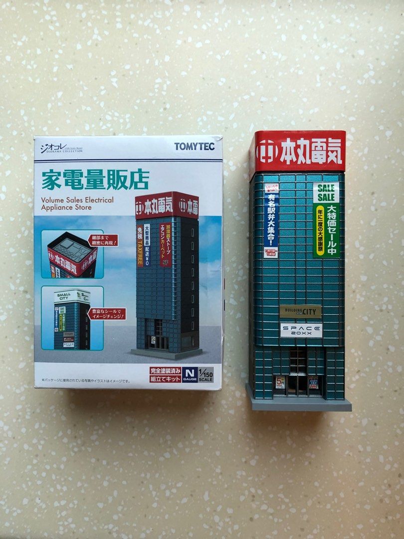 Tomytec N-gauge 1/150 scale buildings, Hobbies & Toys, Toys & Games on ...