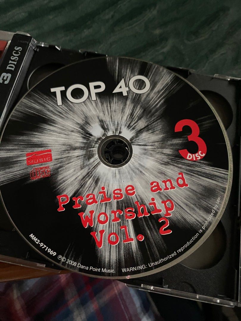 Top 40 Praise & Worship songs vol 2 CD, Hobbies & Toys, Music & Media, CDs & DVDs on Carousell