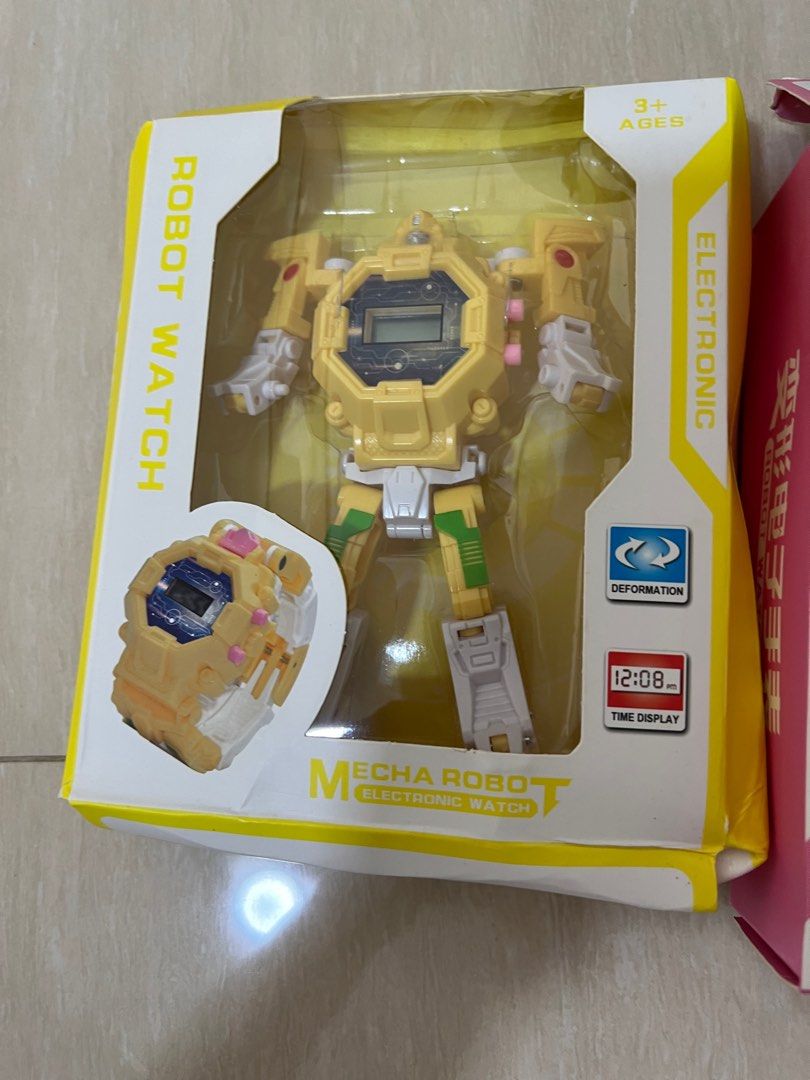 Transformer digital watch for kids, Hobbies & Toys, Toys & Games on ...