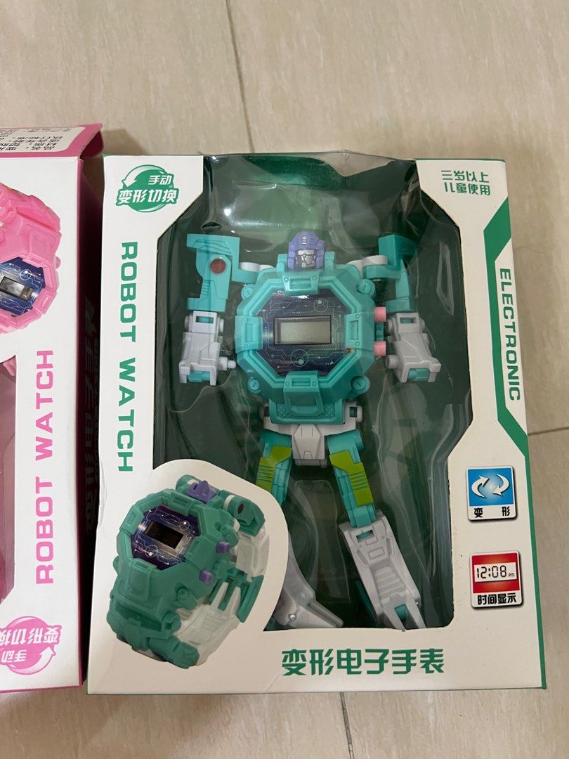 Transformer digital watch for kids, Hobbies & Toys, Toys & Games on ...