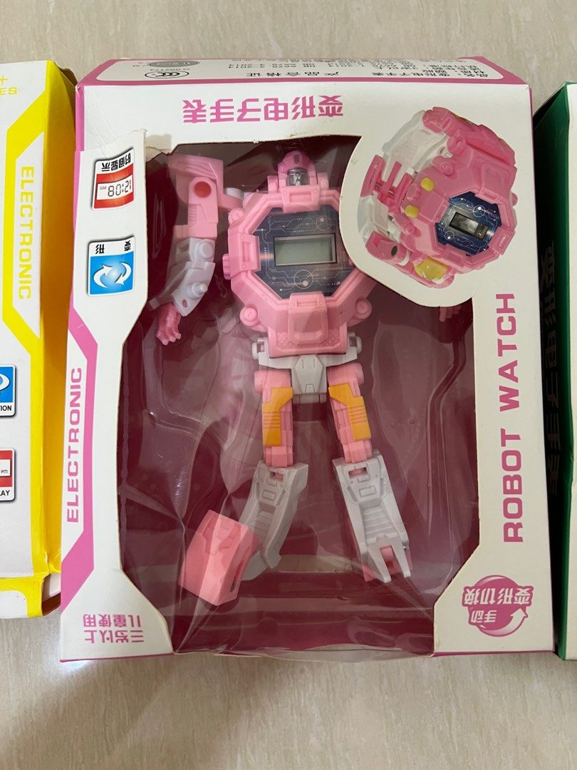 Transformer digital watch for kids, Hobbies & Toys, Toys & Games on ...