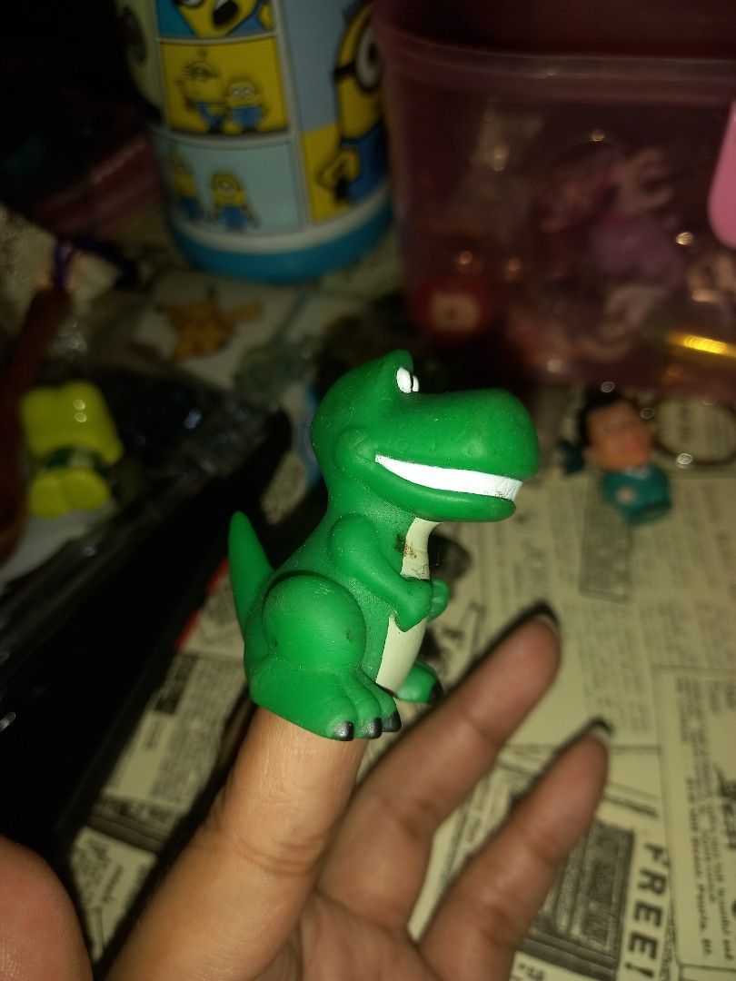 T-Rex Finger Puppet, Hobbies & Toys, Toys & Games on Carousell