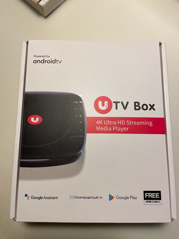 U TV Box 4K Ultra HD streaming Media Player, 家庭電器, 電視 & 其他娛樂, 串流媒體及集線器 ...