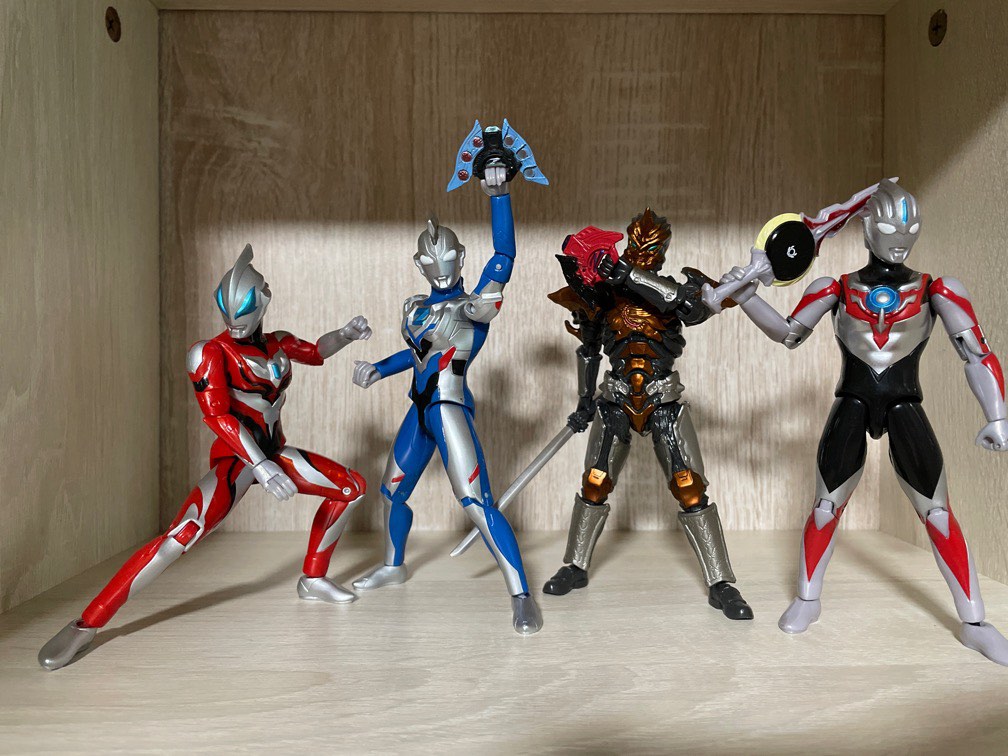 Ultraman Ultra Action Figures, Hobbies & Toys, Toys & Games on Carousell