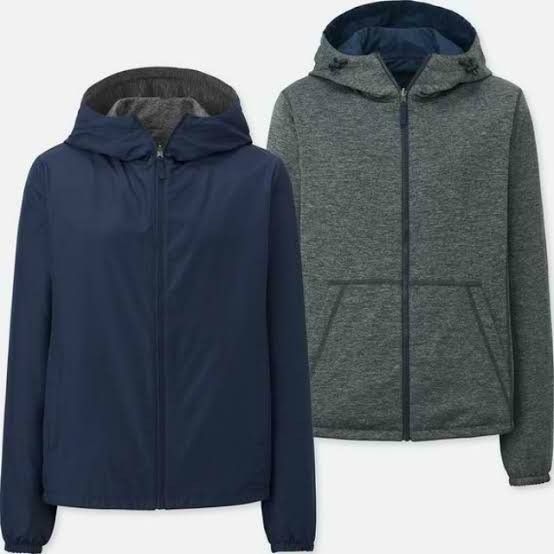 Uniqlo reversible parka jacket, Women's Fashion, Coats, Jackets and ...