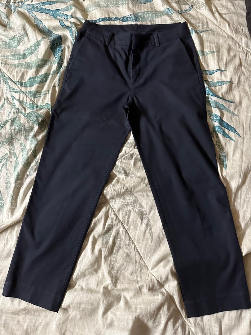 Uniqlo Slacks - Navy Color, Women's Fashion, Bottoms, Other Bottoms on ...