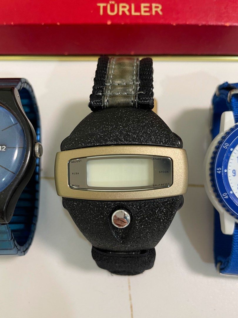 Unique Limited Edition Vintage Watches Swatch, Olympics ALBA Spoon ...