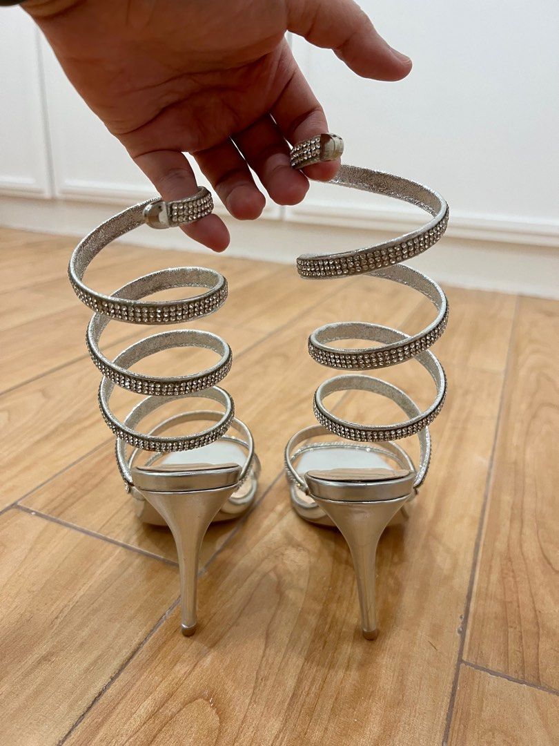 Unique Sexy Sparkly Stilettos, Women's Fashion, Footwear, Heels on ...