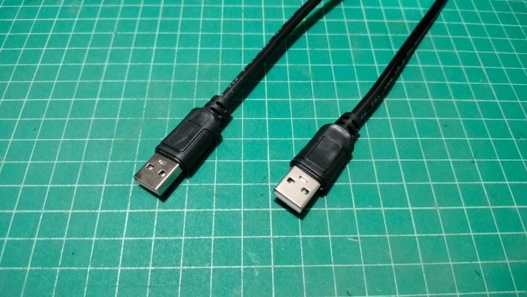 USB Male to USB Male Cable 1.5m 3m 5m, Computers & Tech, Parts ...