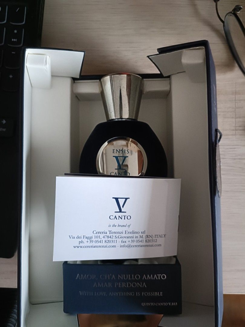 V Canto Ensis, Beauty & Personal Care, Fragrance & Deodorants on Carousell