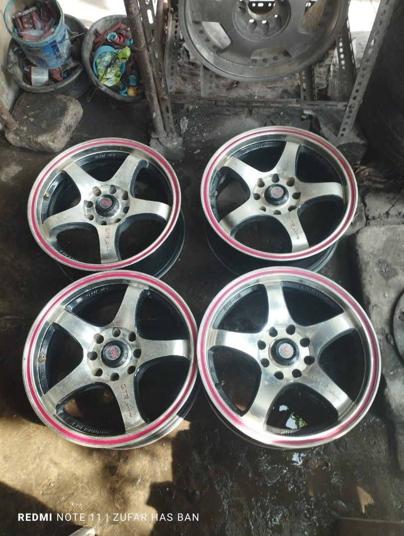 Velg Mobil gtr sport - 05 Ring 15 pcd 4x114.3//108 ( 110 ) lobang 4 ...
