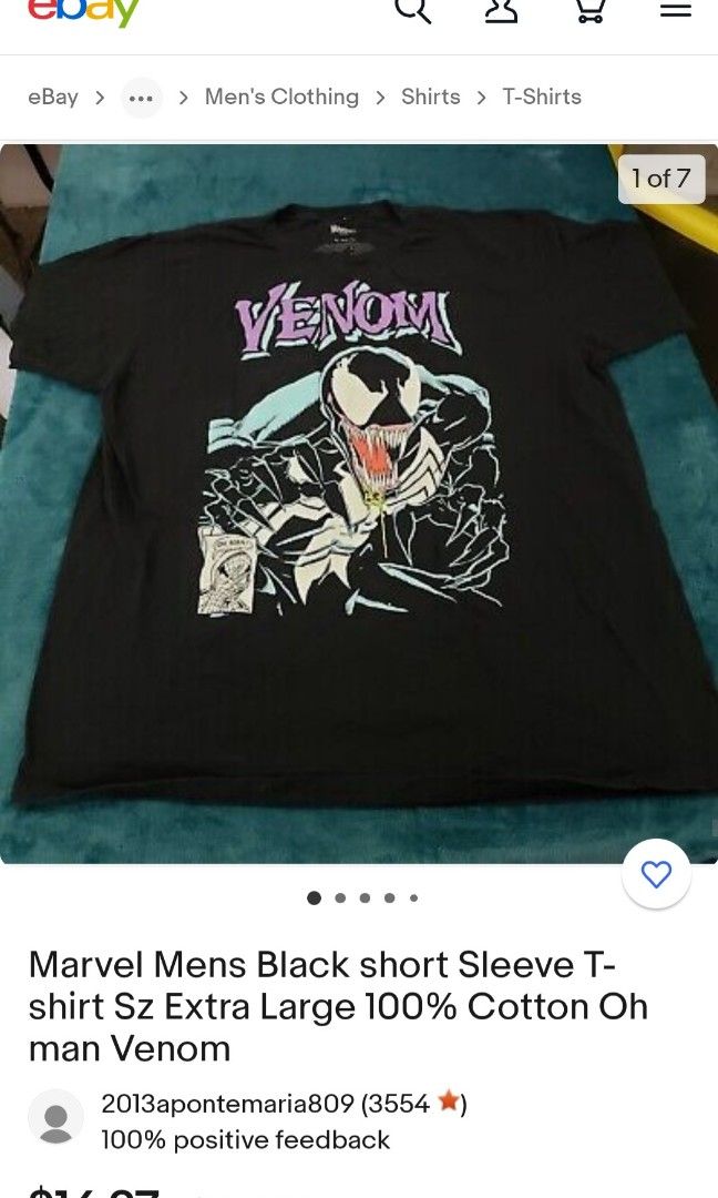 Venom, Men's Fashion, Activewear on Carousell