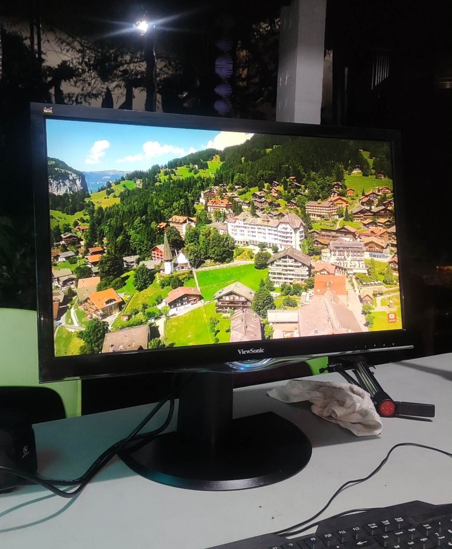 ViewSonic VX2452MH 24 Inch 2ms 60Hz 1080p Gaming Monitor, Computers ...