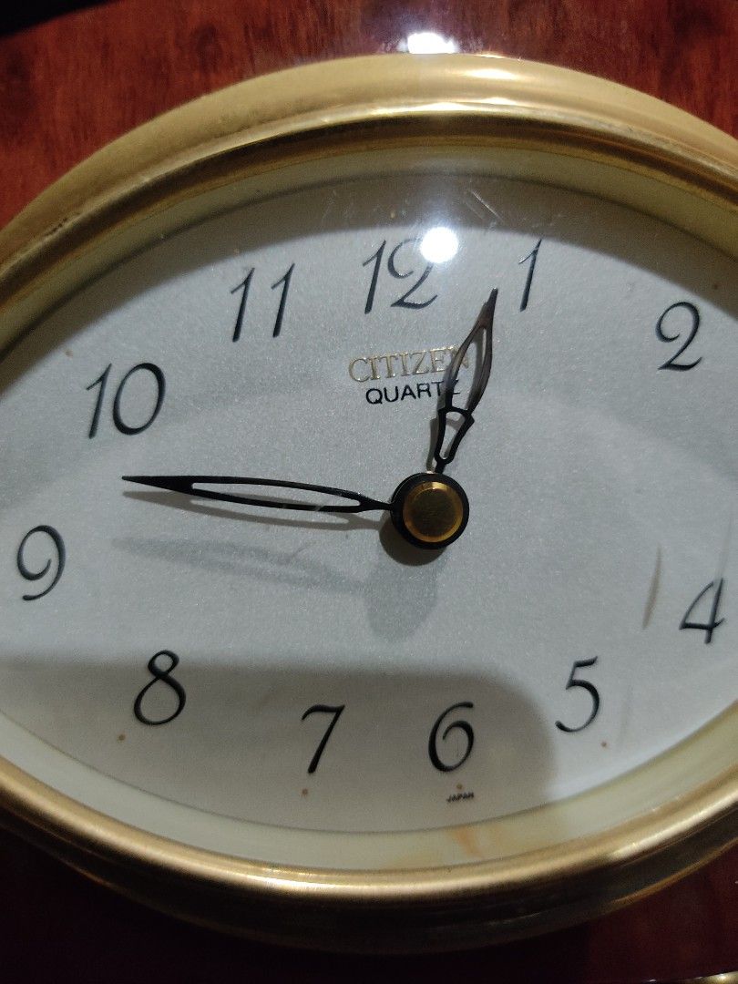 Vintage Citizen Table Clock, Hobbies & Toys, Collectibles & Memorabilia ...
