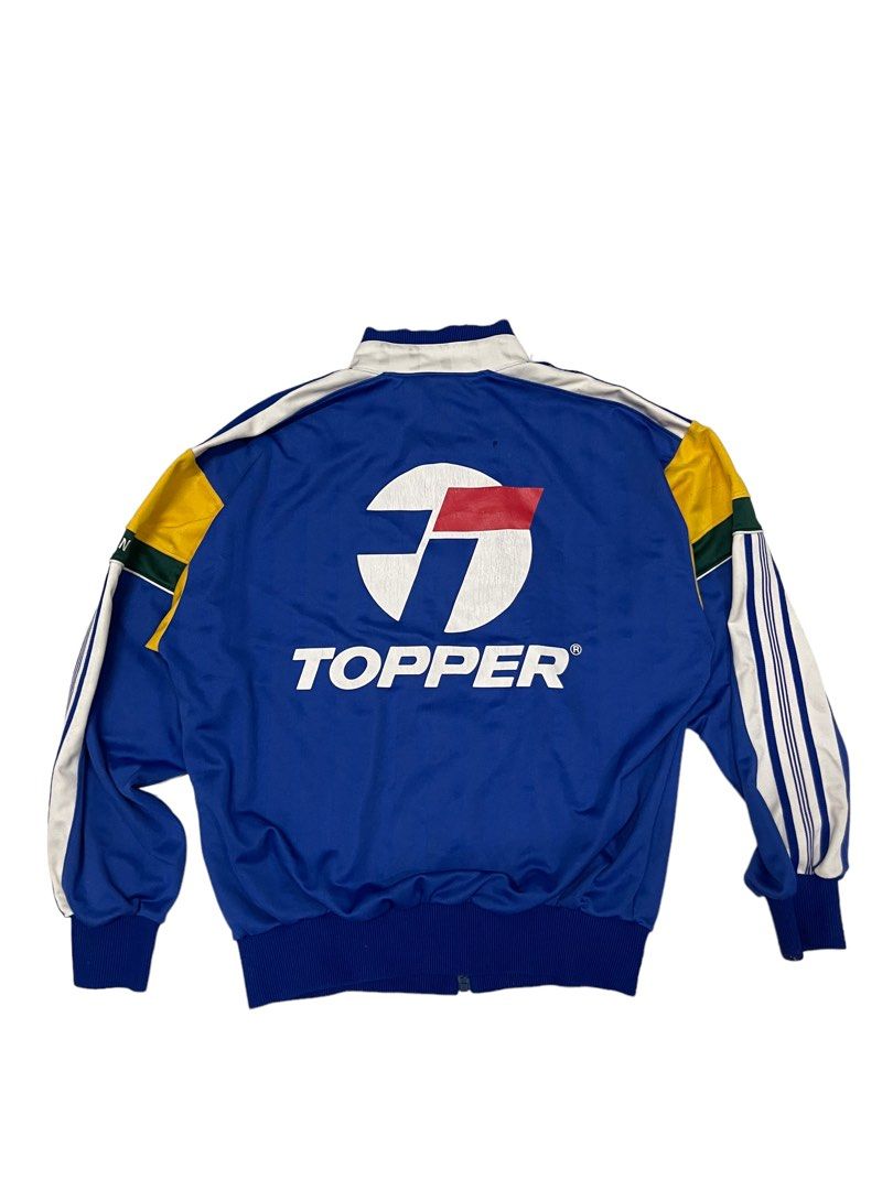 Vintage Topper track top, Men's Fashion, Coats, Jackets and Outerwear ...