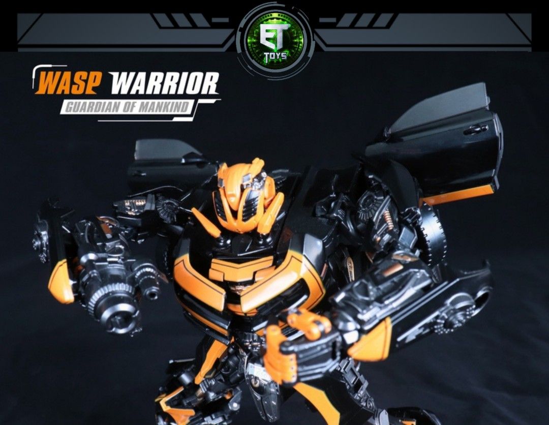 Wasp Warrior WW-01B Our Little Buddy Black Bumblebee WW01B Movie ...