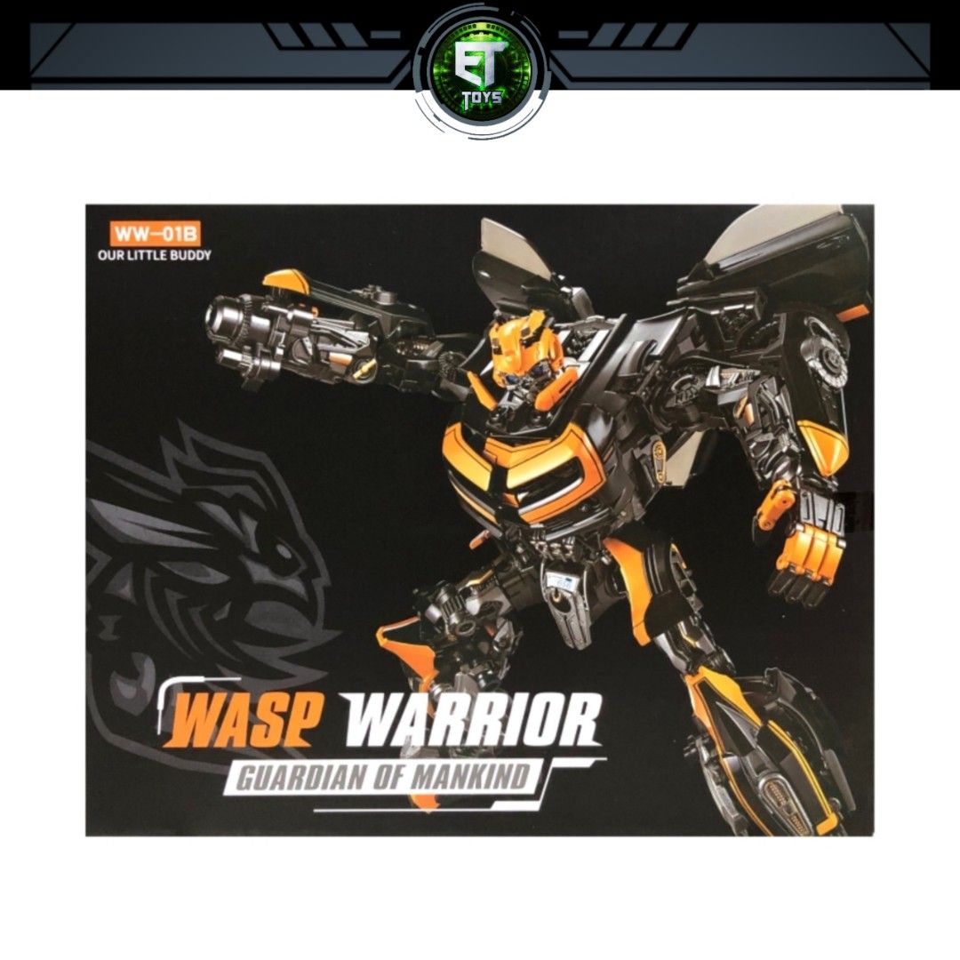 Wasp Warrior WW-01B Our Little Buddy Black Bumblebee WW01B Movie ...