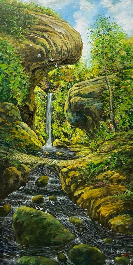 Waterfalls Series - Paul Dimalanta, Hobbies & Toys, Stationary & Craft ...