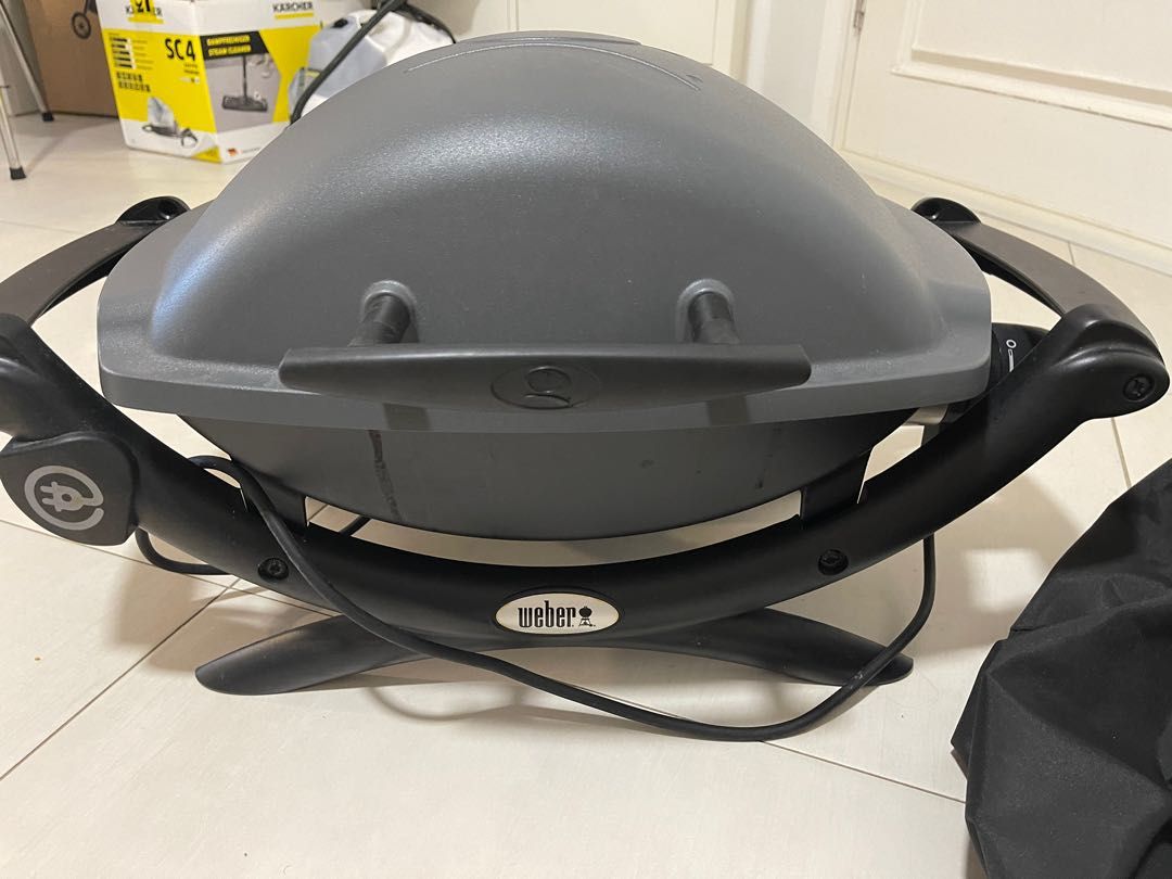 Weber electric grill on Carousell