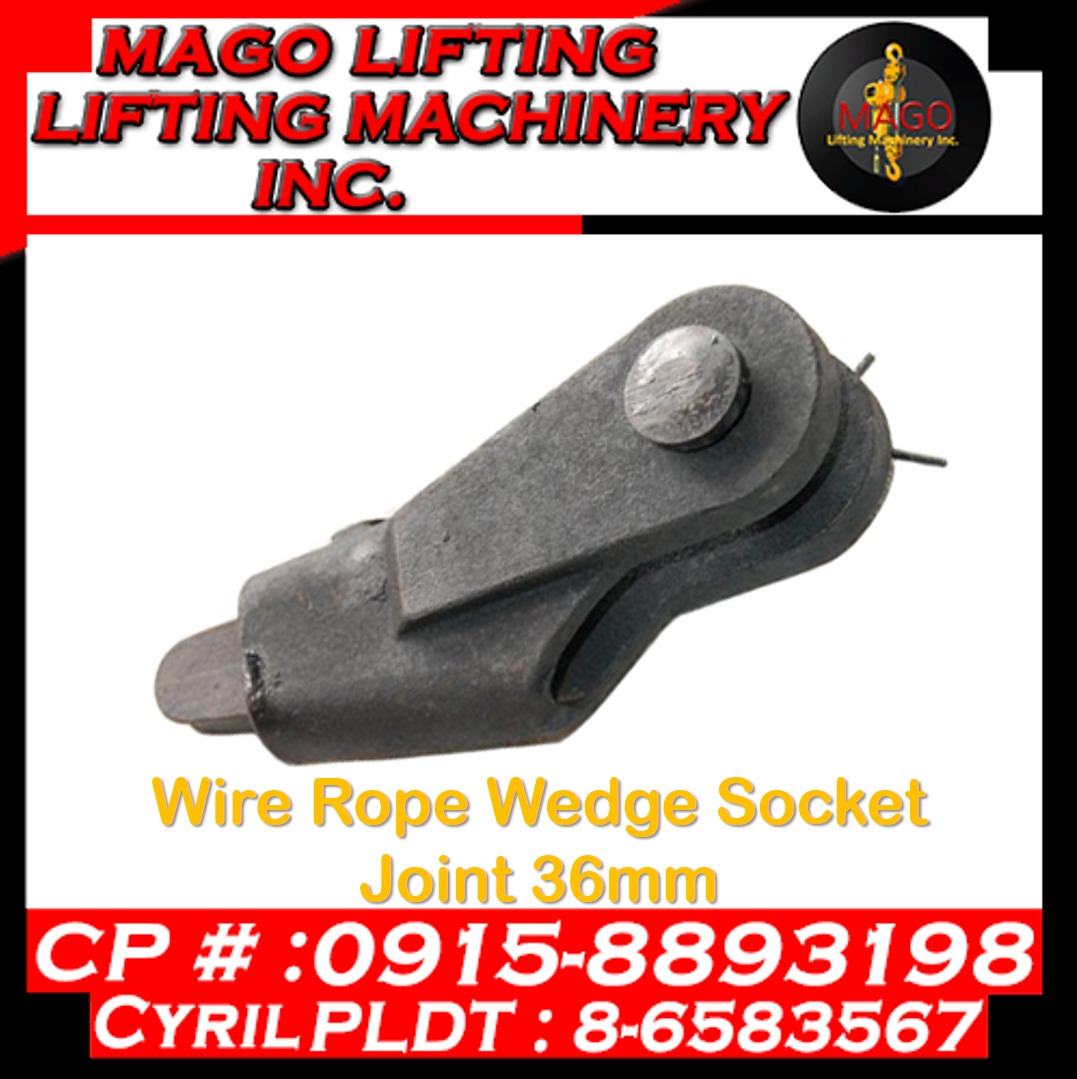 Wire Rope Wedge Socket Joint 36mm, Commercial & Industrial ...