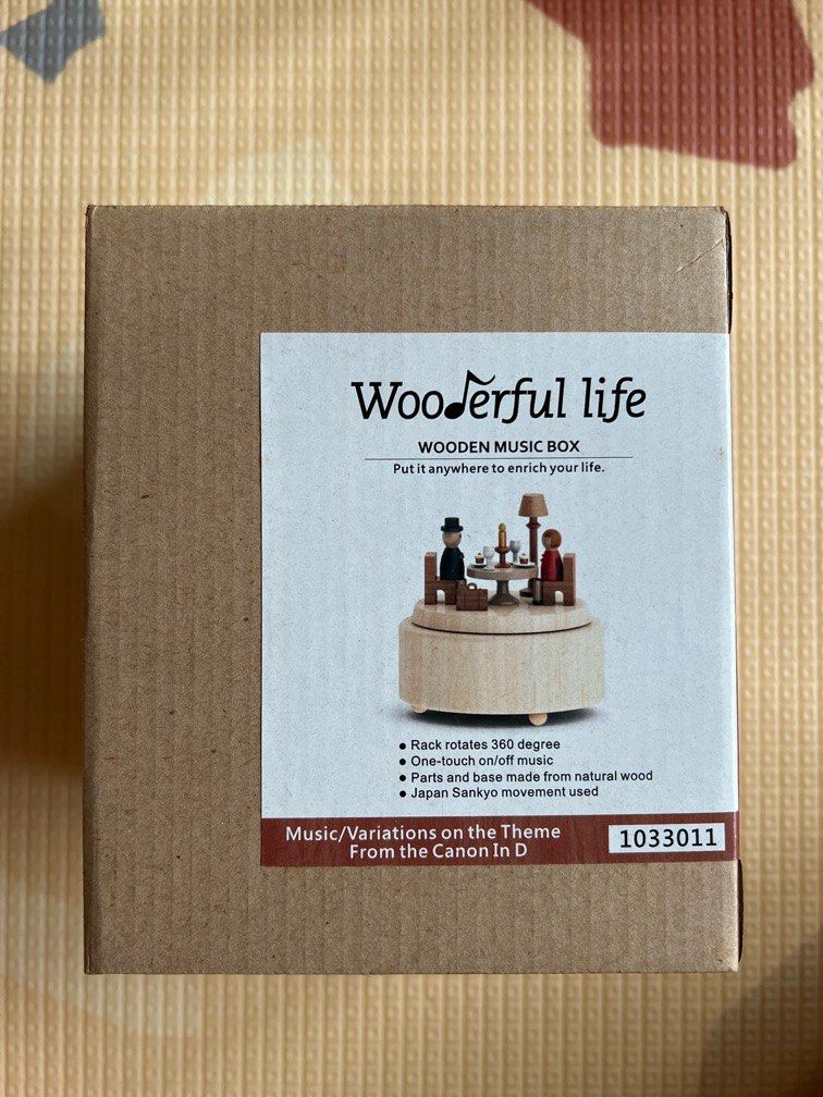 Wonderful Life Music Box, Hobbies & Toys, Music & Media, Musical ...