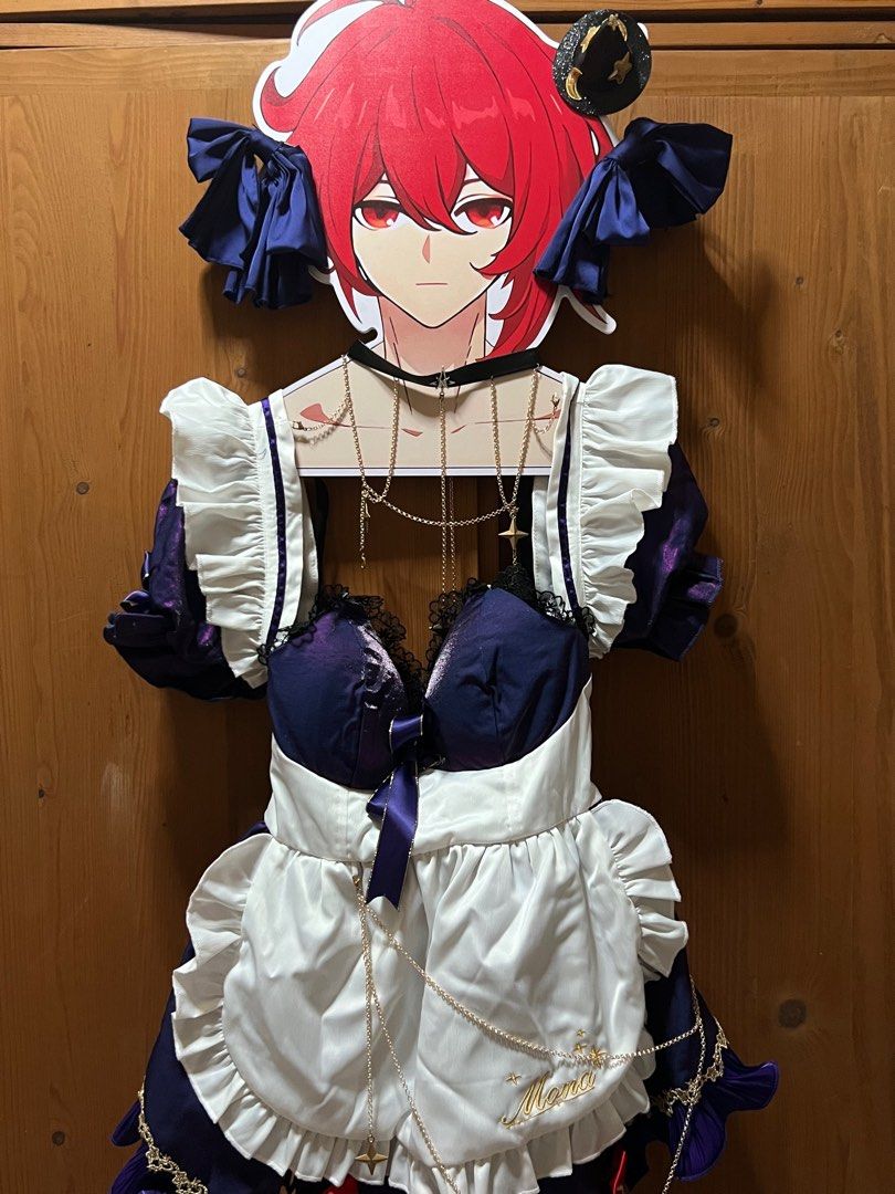 WTR uwowo cosplays genshin maid cos rental abyss lumine mondstat liyue ...