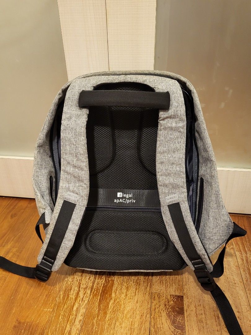 XD Design Anti Theft Grey Backpack, Men's Fashion, Bags, Backpacks on ...