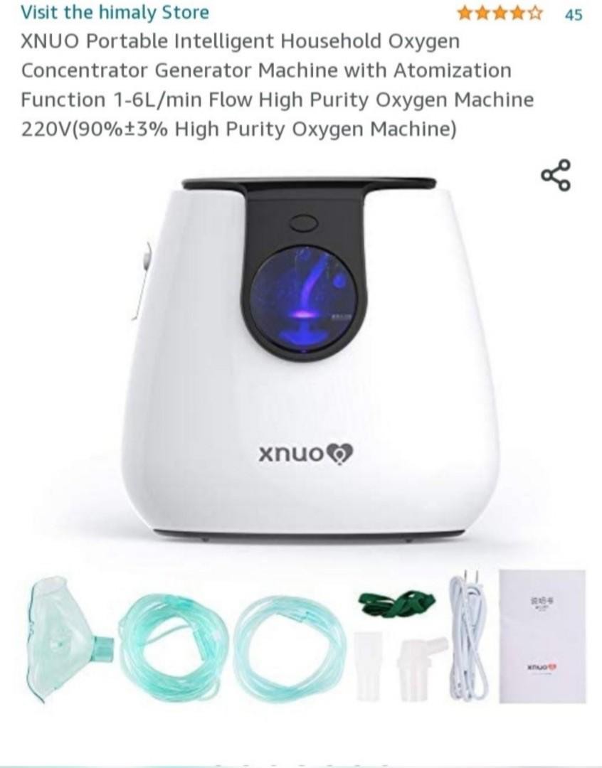 XNUO Y4 OXYGEN CONCENTRATOR, Health & Nutrition, Medical Supplies ...