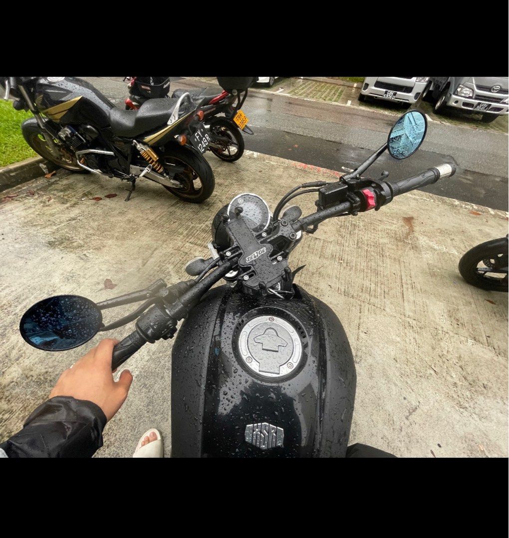 Xsr155 clubman bars, Motorcycles, Motorcycle Accessories on Carousell