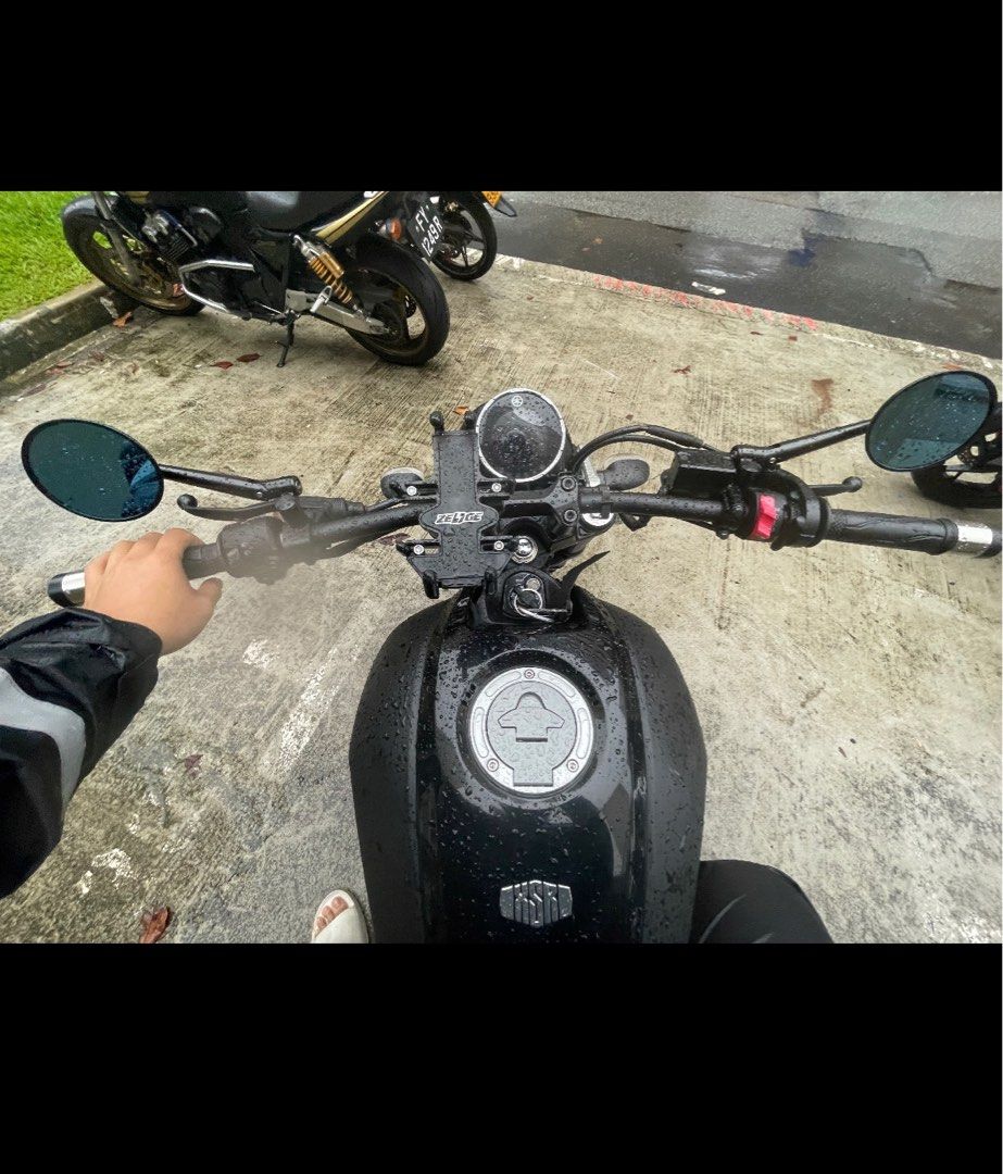 Xsr155 clubman bars, Motorcycles, Motorcycle Accessories on Carousell