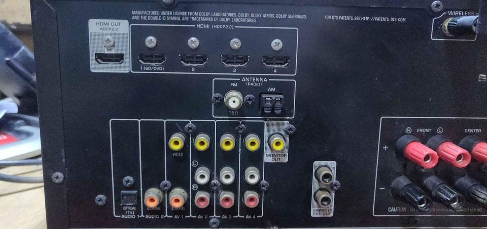 Yamaha RX-V581 Receiver, Audio, Soundbars, Speakers & Amplifiers on ...