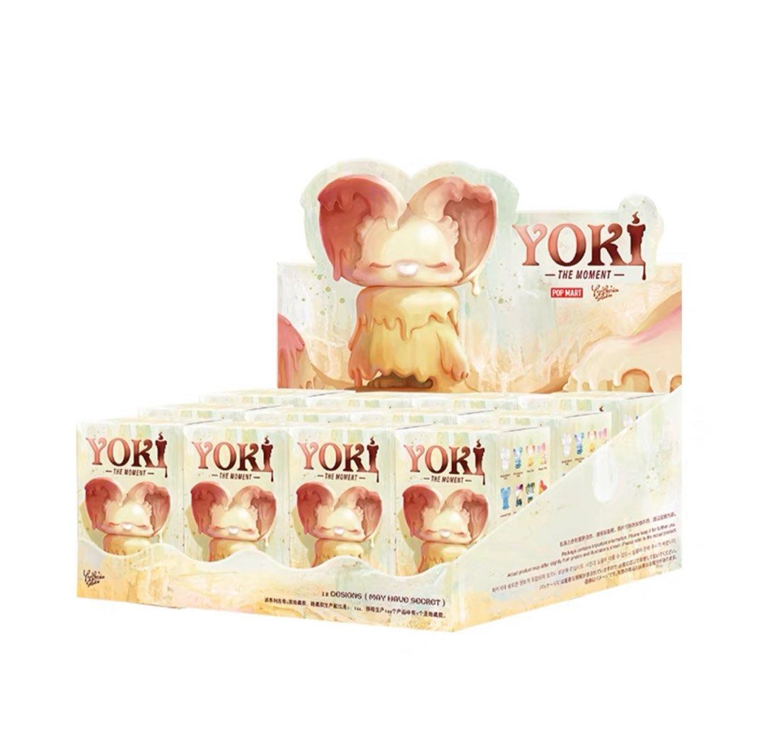 YOKI the moment series POPMART full set / single blind box / Individual ...