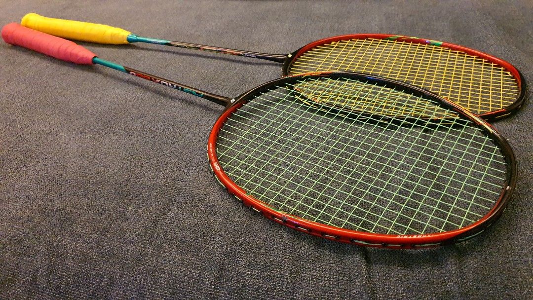Yonex Astrox 88D 1st Gen (Ruby Red/Emerald Green), Sports Equipment ...